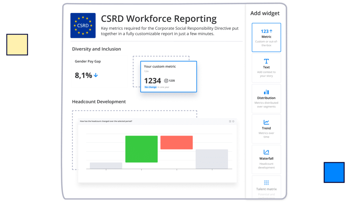 Crunchr CSRD workforce reporting | Monitor Your Own Workforce